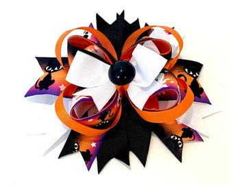 Stacked Hair Bow - Etsy