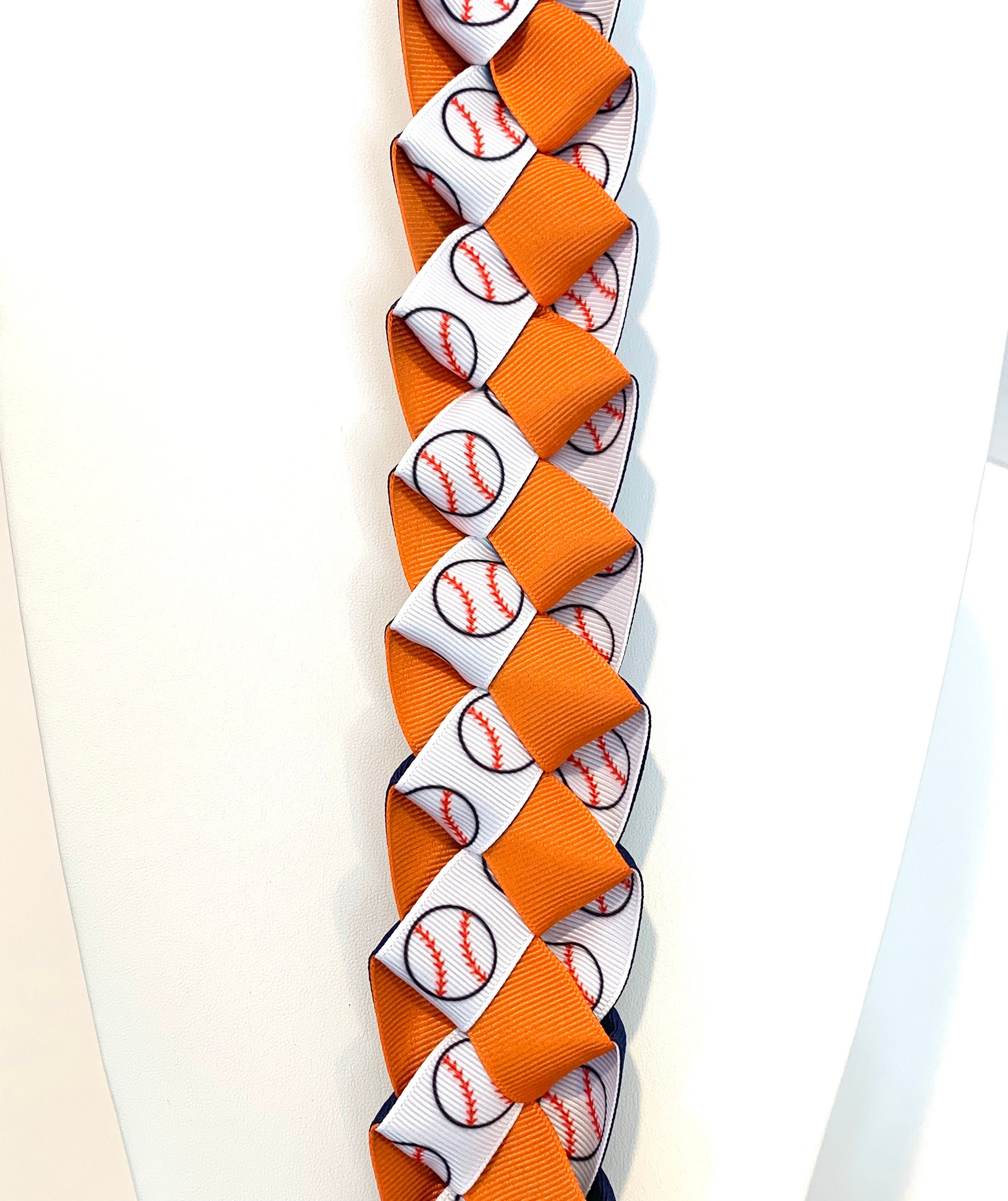 7/8” Baseball Ribbon Lei for Graduation, Senior Night, Awards Banquet ...