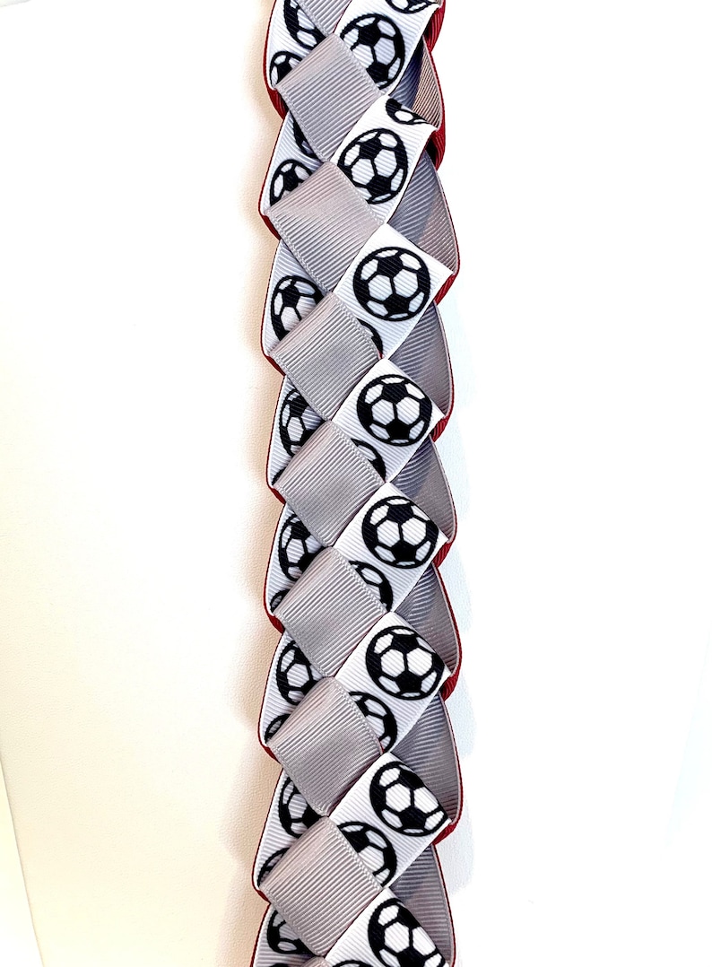 7/8 Soccer Ribbon Lei for Graduation Awards Night Senior | Etsy
