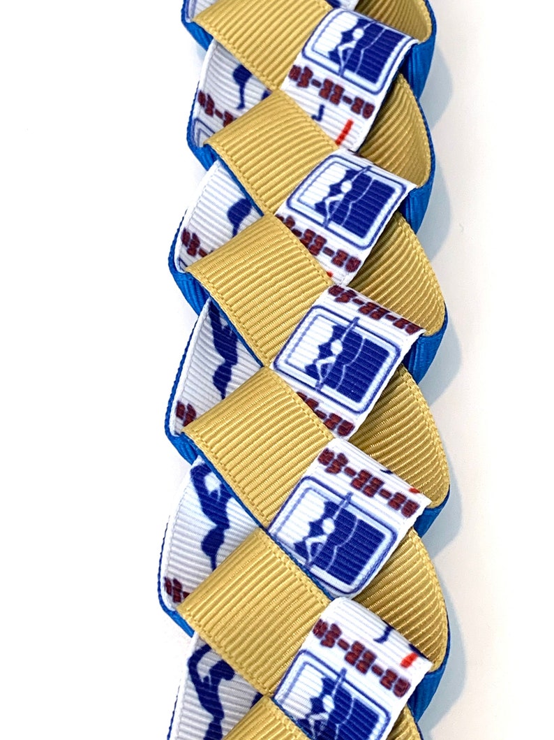 5/8” Swimming Graduation Ribbon Lei for Senior Night, Awards Banquet ...