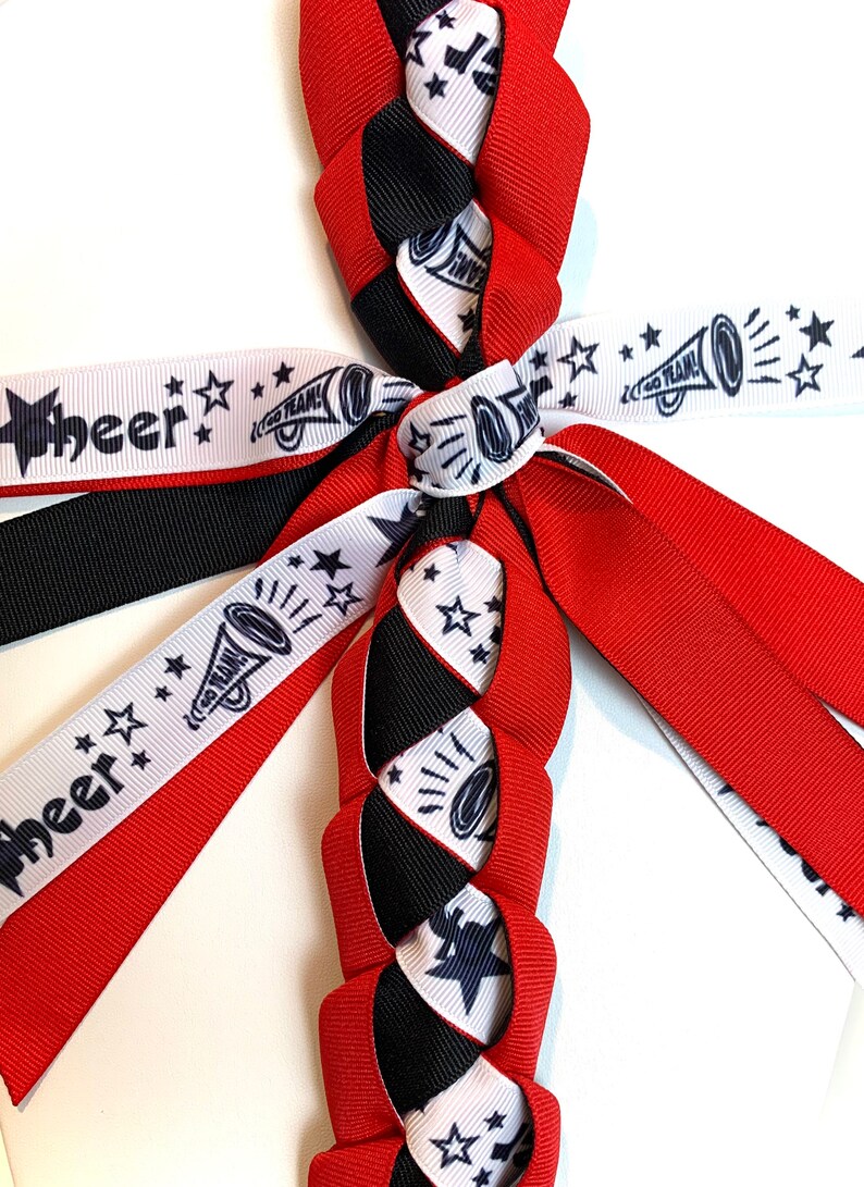 7/8” Cheer Ribbon Lei for Graduation, Senior Night, Awards Banquet With ...