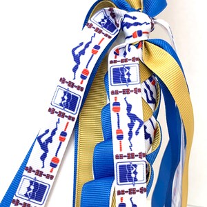 5/8” Swimming Graduation Ribbon Lei for Senior Night, Awards Banquet ...