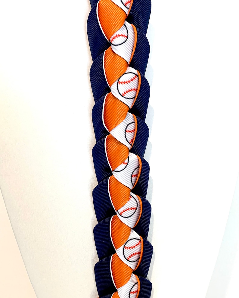 7/8” Baseball Ribbon Lei for Graduation, Senior Night, Awards Banquet ...