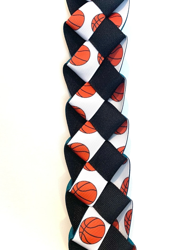 7/8 Basketball Ribbon Lei for Graduation Senior Night - Etsy