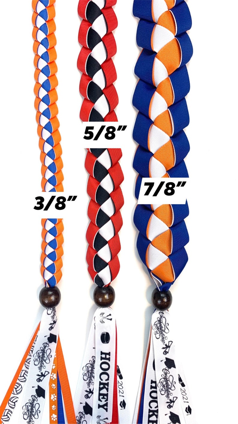 7/8” Customizable Cords for Graduation, Senior Night, Awards Banquet ...
