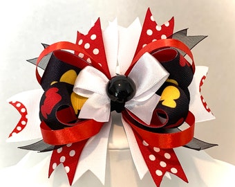 Mickey Mouse Bow | Etsy