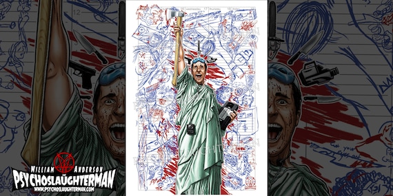 American Psycho Art Print | Etsy