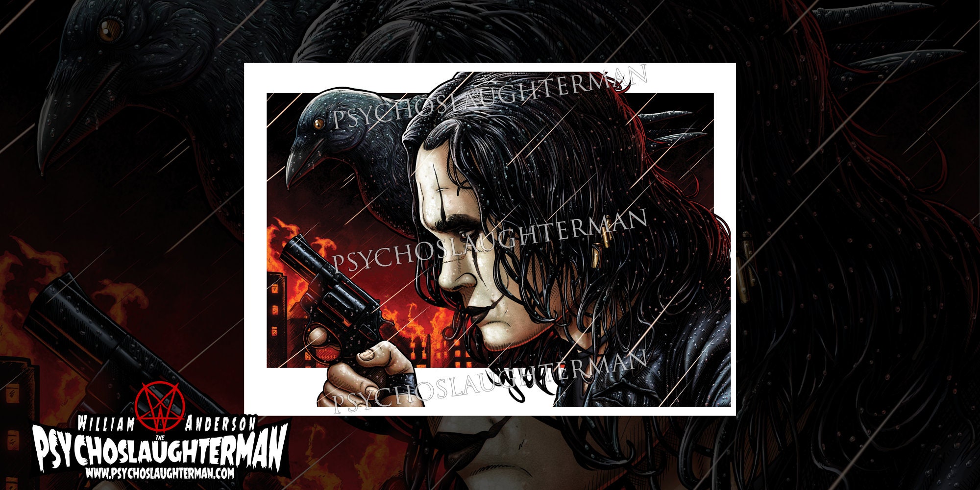 The Crow / Fire It Up! Art Print - Etsy