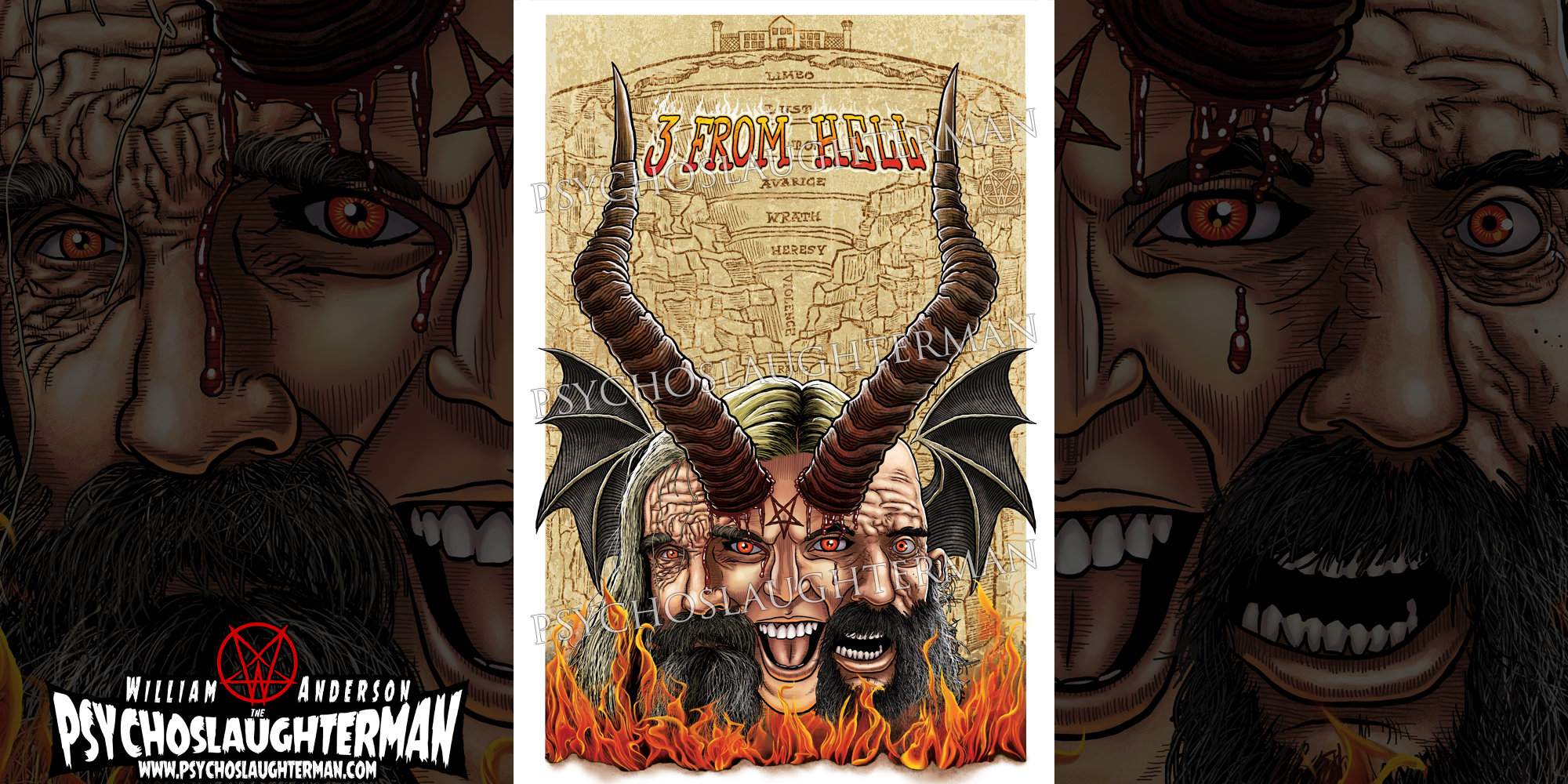 3 From Hell Art Print - Etsy