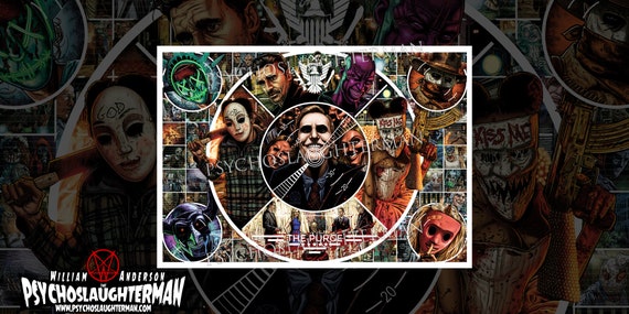 The Purge Print - Etsy
