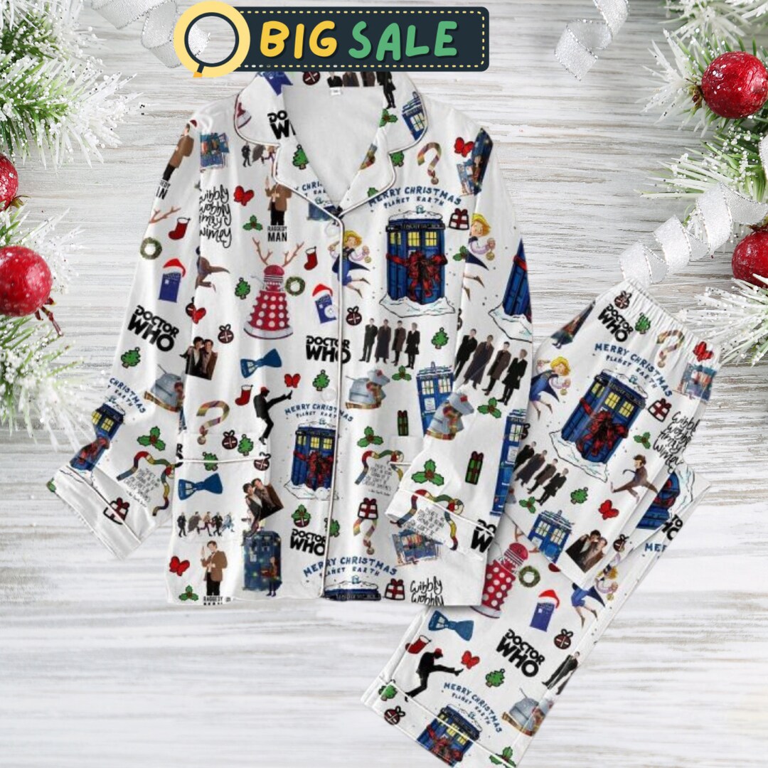 Doctor Who Womens Pajamas, Doctor Who Pajamas Set, Doctor Who Movie ...