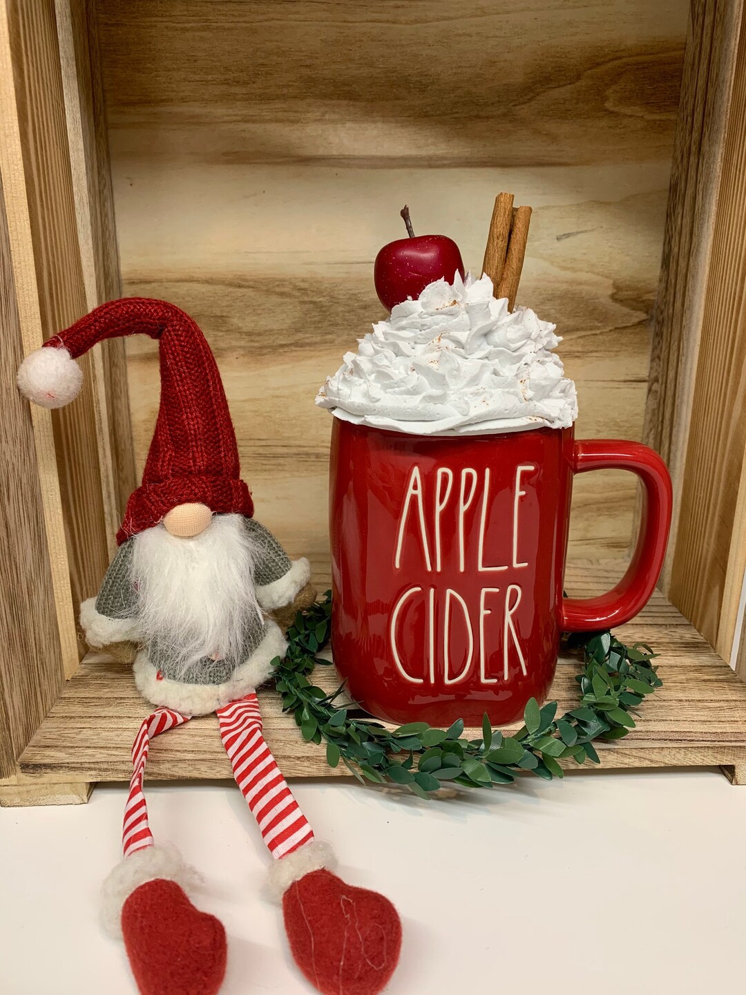 Mug Topper Mug Topper Christmas Christmas Mug Topper Faux - Etsy