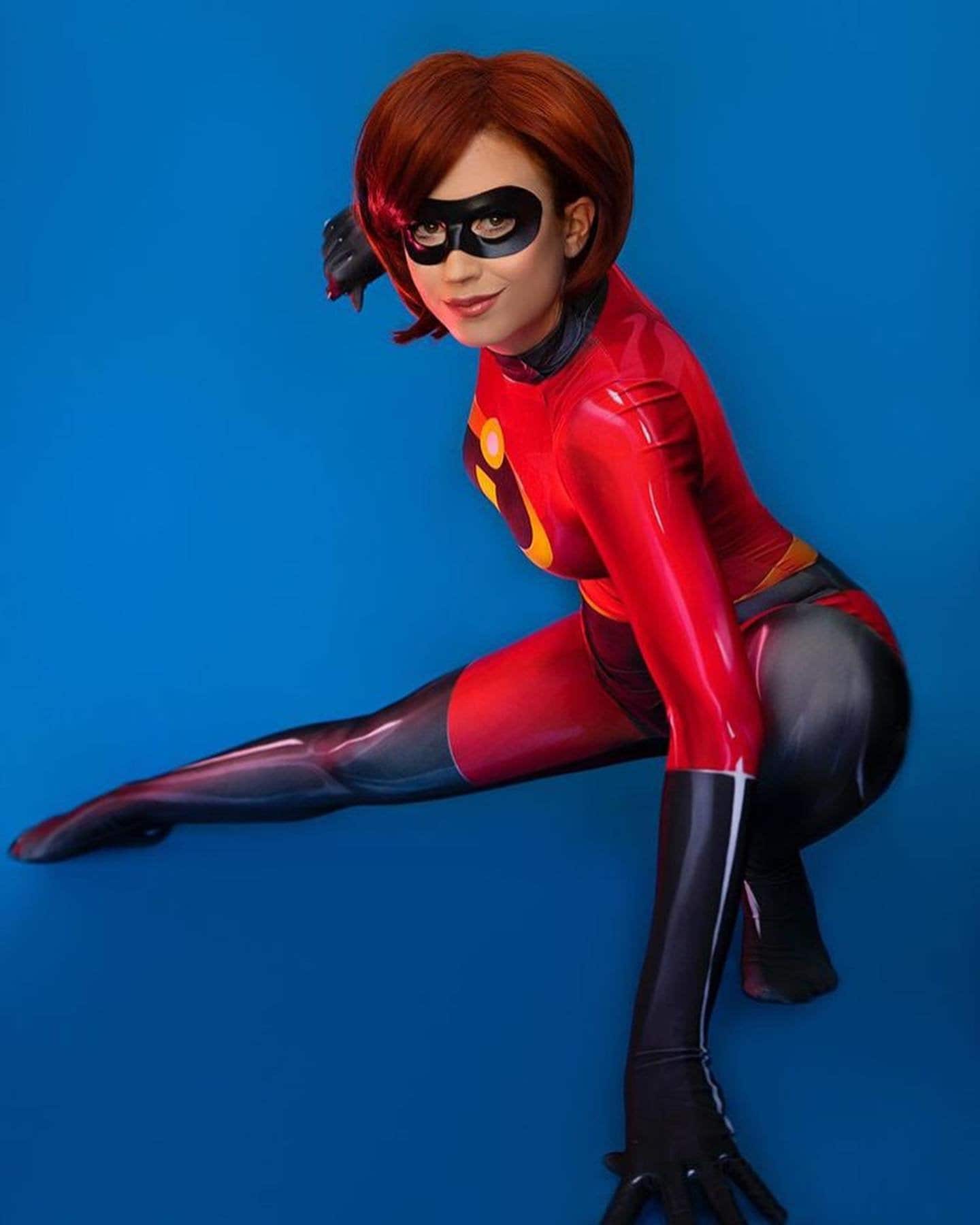 The Incredibles 2 Elastigirl Cosplay Costume Superhero Zentai Etsy Canada