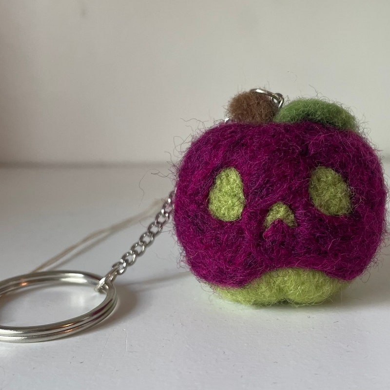 Needle Felted Keychain - Etsy Canada