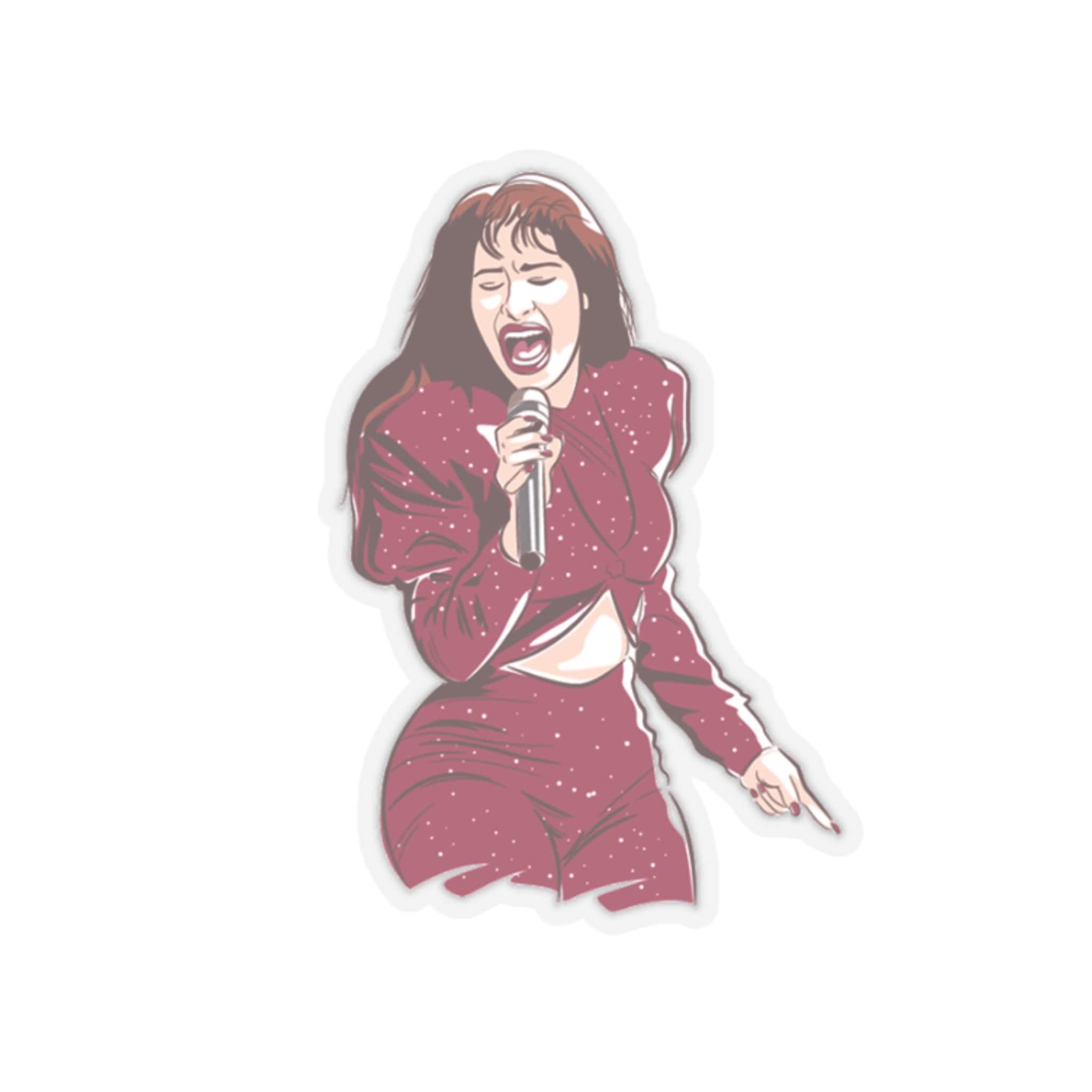 Selena Quintanilla Sticker Kiss-cut Stickers - Etsy