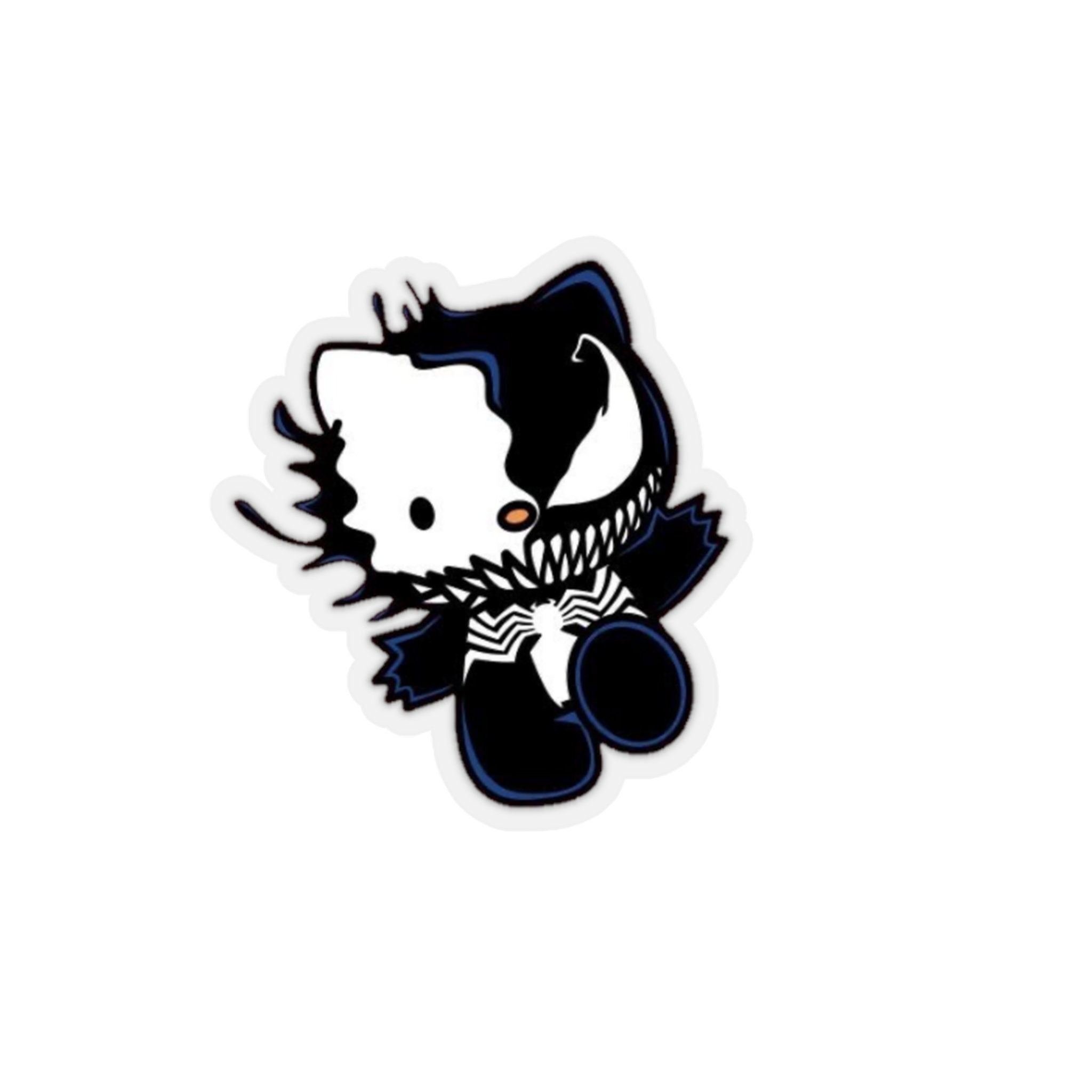 Hello Kitty Venom Sticker Kiss-cut Stickers - Etsy
