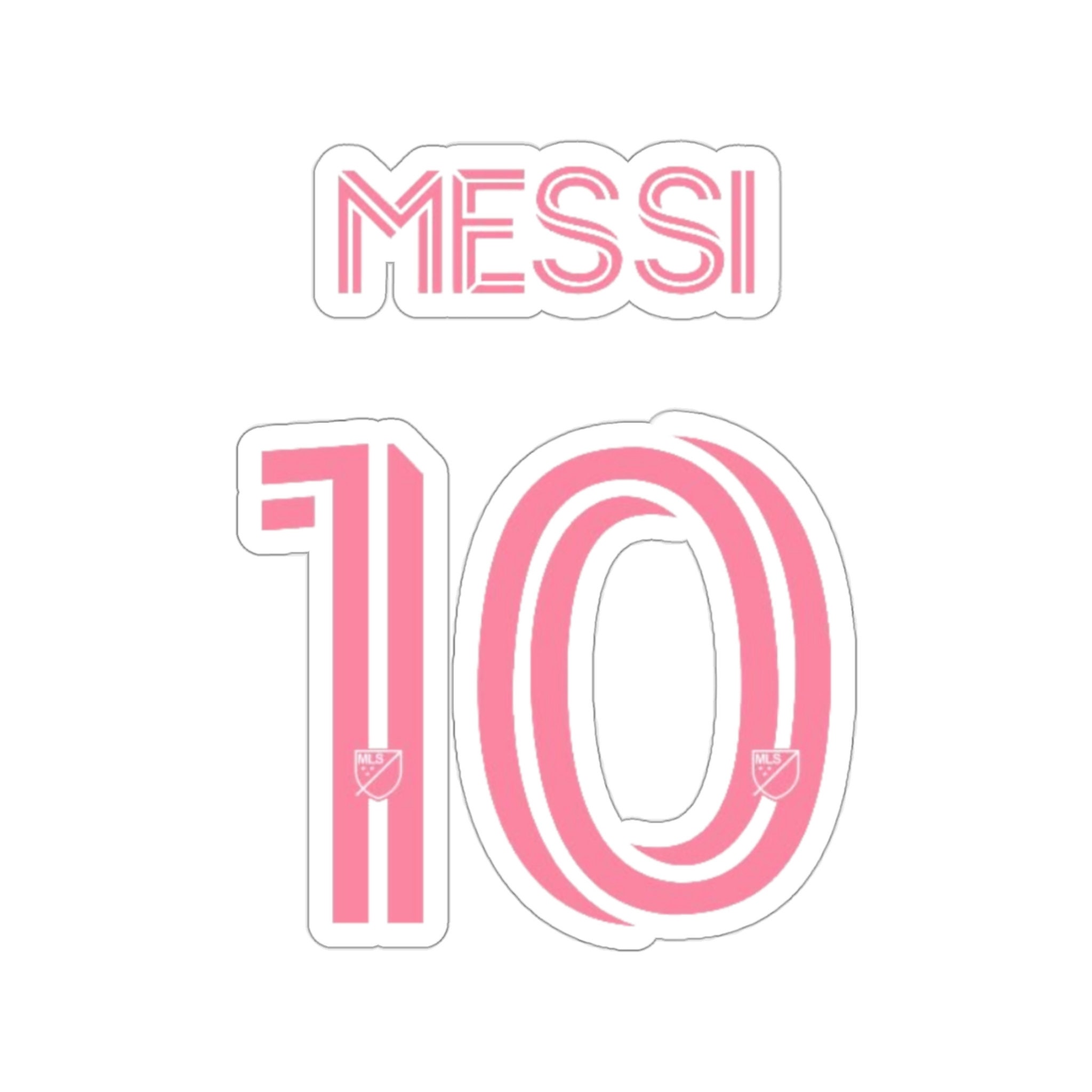 Inter Miami CF Messi 10 Sticker Kiss-cut Stickers - Etsy