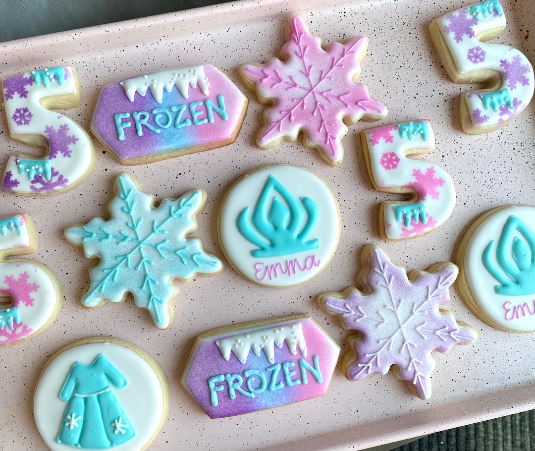 Frozen Themed Cookies - Etsy