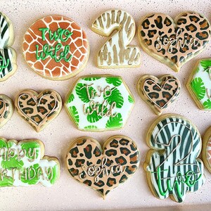 Jungle Themed Cookies - Etsy