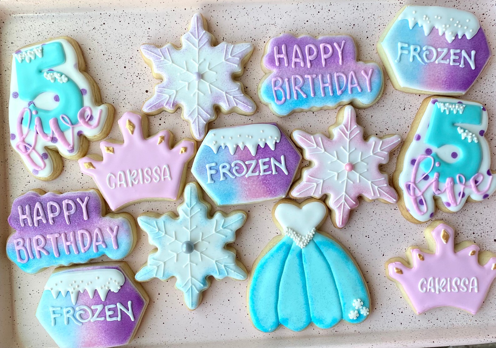Frozen Themed Cookies | Etsy
