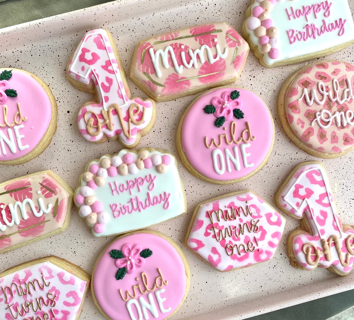 Jungle themed cookies | Etsy