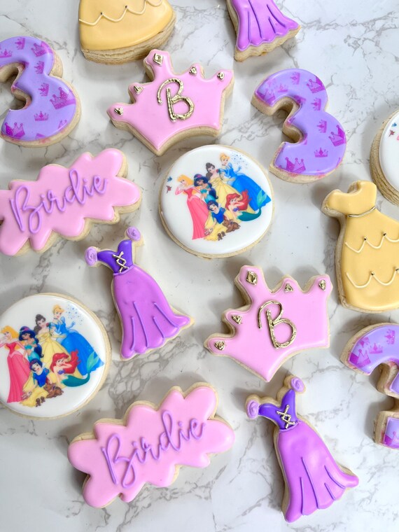Princess Cookies - Etsy