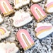 Boho Rainbow Cookies - Etsy