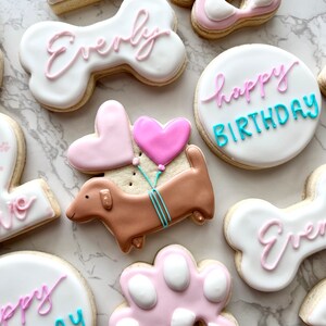 Puppy/dog Themed Cookies - Etsy