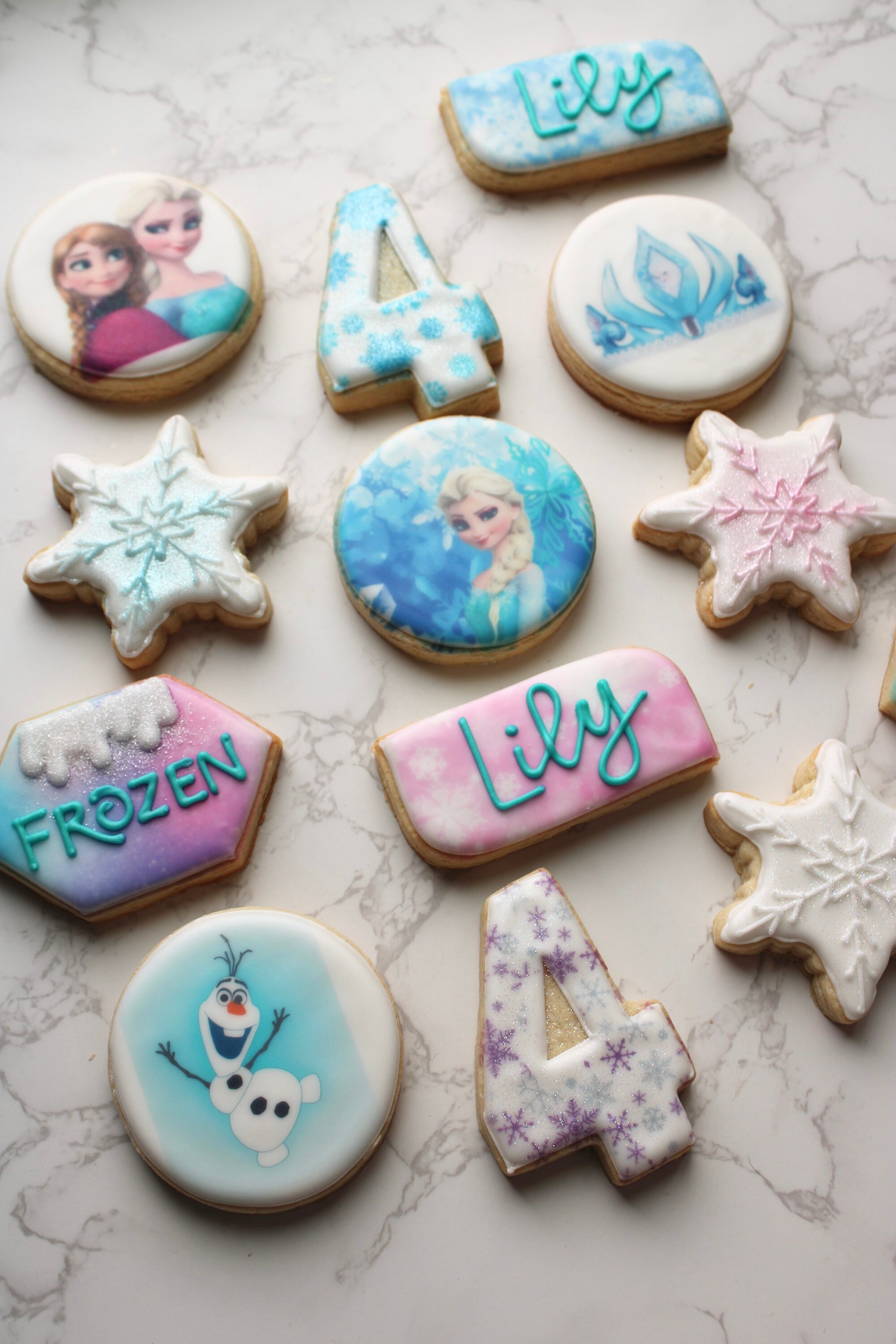 Frozen Themed Cookies | Etsy