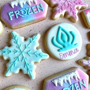Frozen Themed Cookies - Etsy