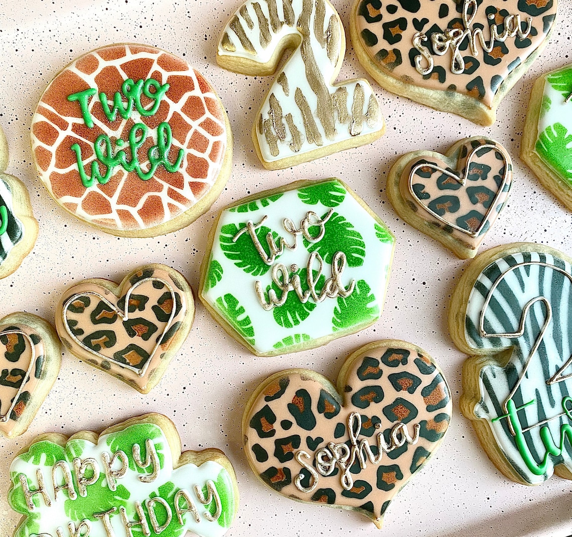 Jungle Themed Cookies - Etsy
