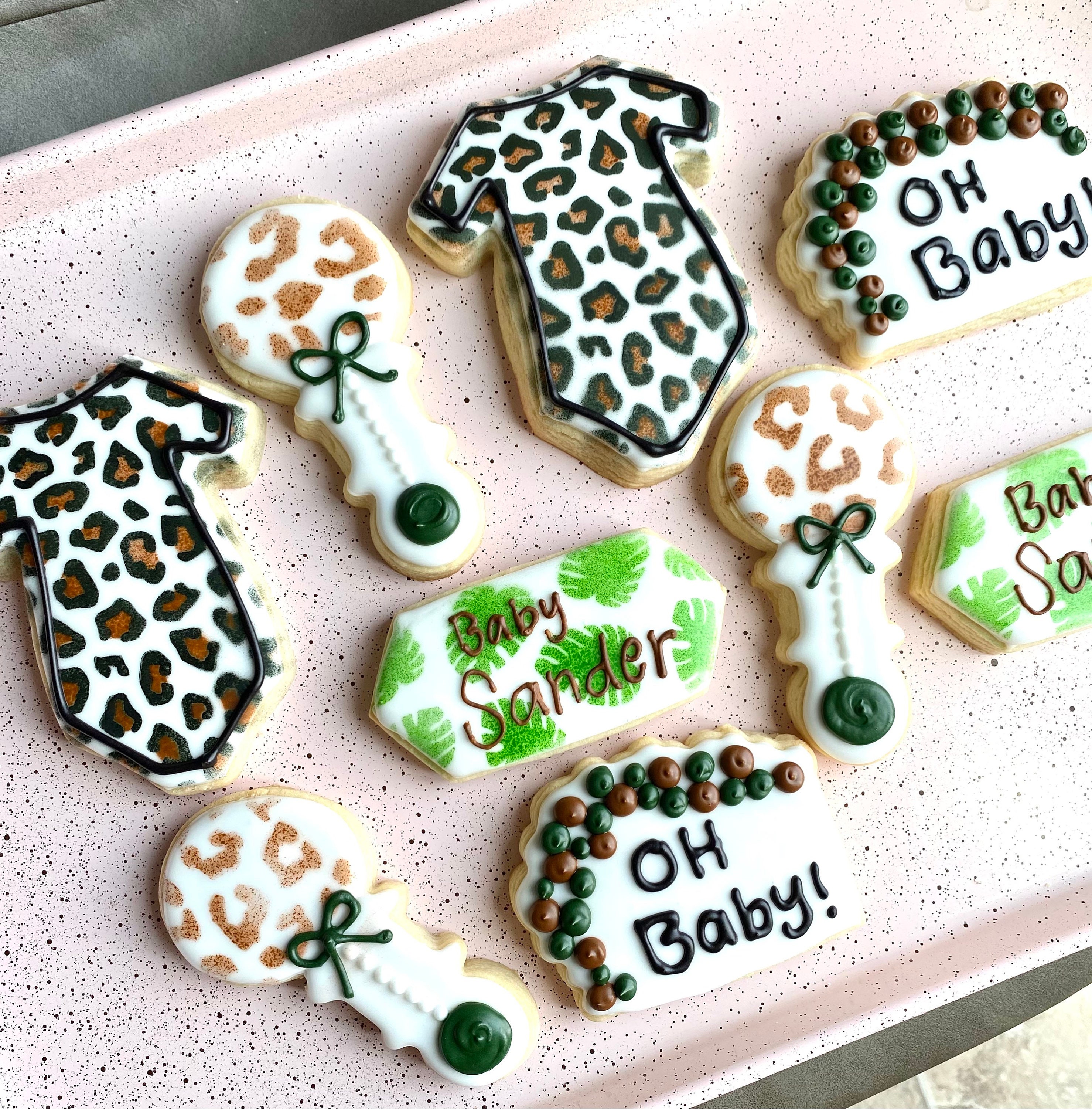 Jungle themed cookies | Etsy
