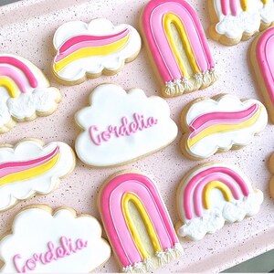 Boho Rainbow Cookies - Etsy