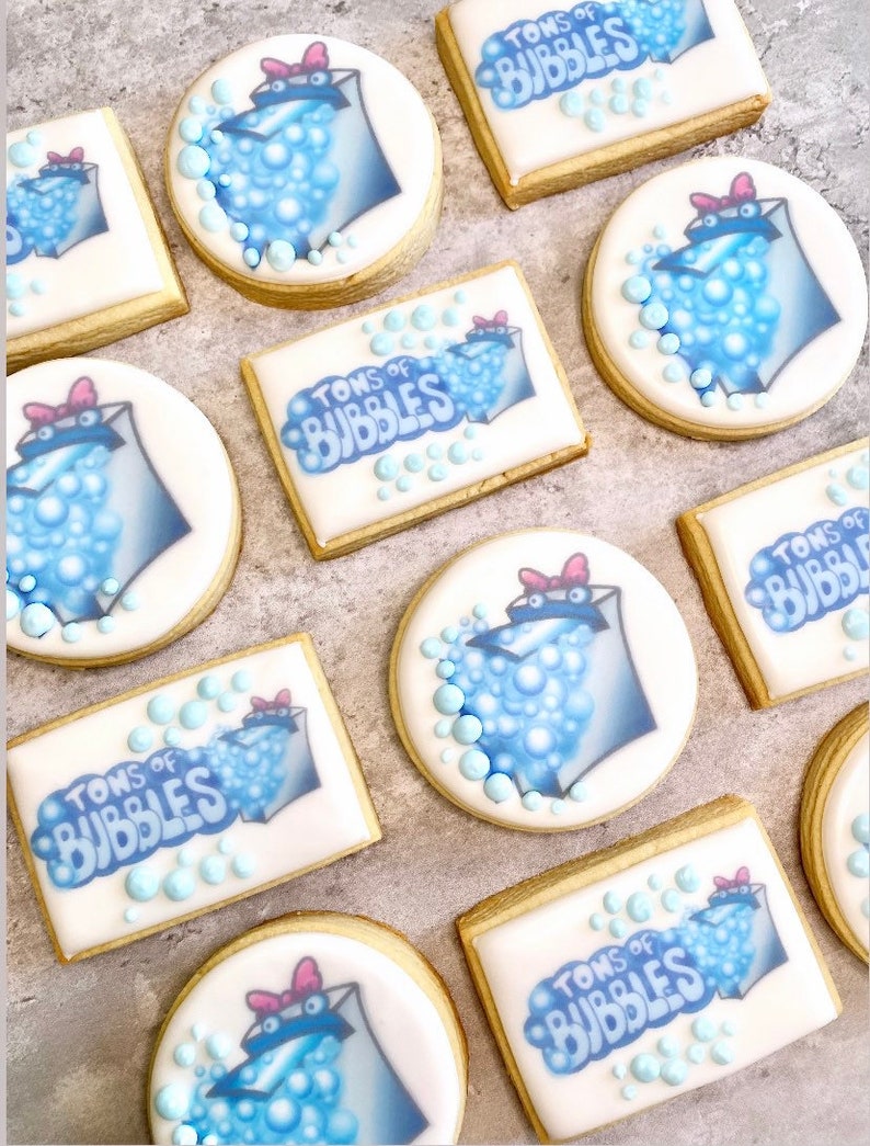 Custom Logo Cookies! - Etsy