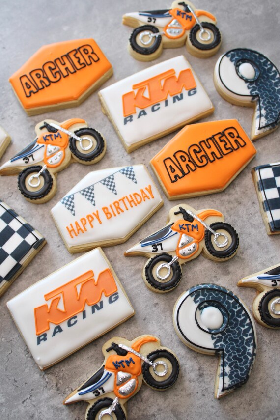 Dirt Bike Cookies | Etsy