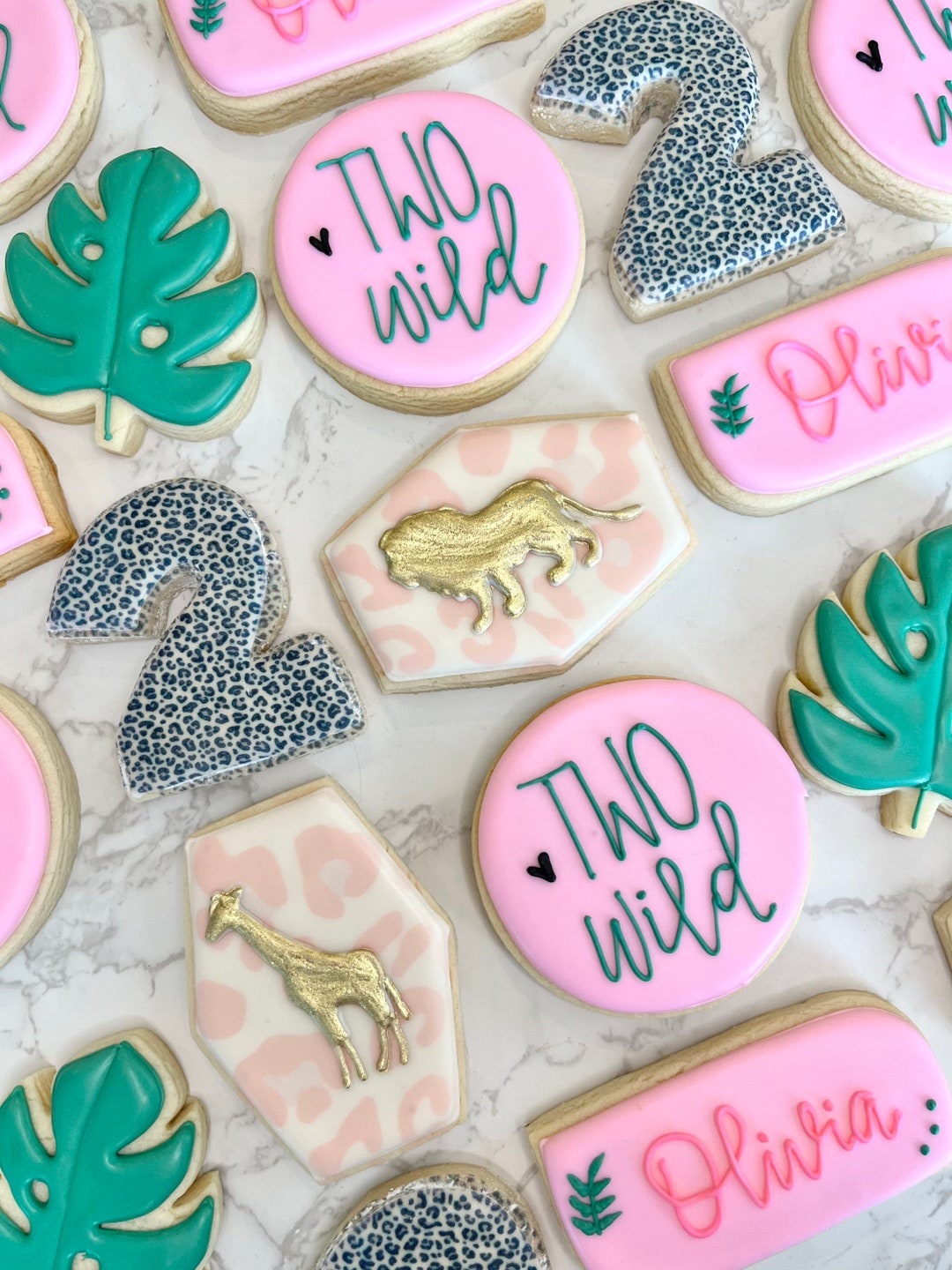 Jungle Themed Cookies - Etsy