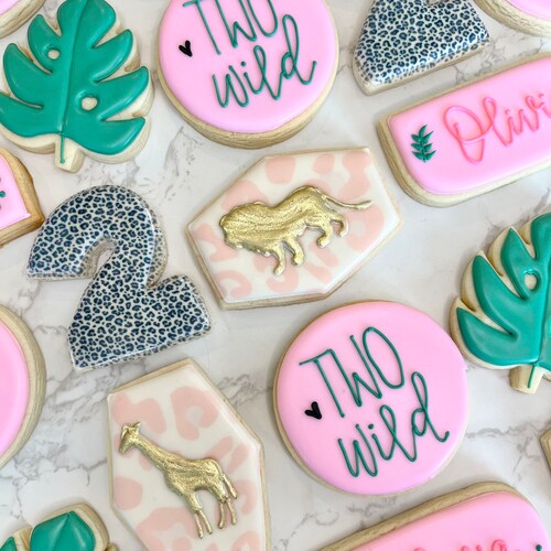 Jungle Themed Cookies - Etsy