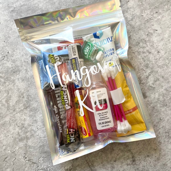 Hangover Kit Ideas - Etsy