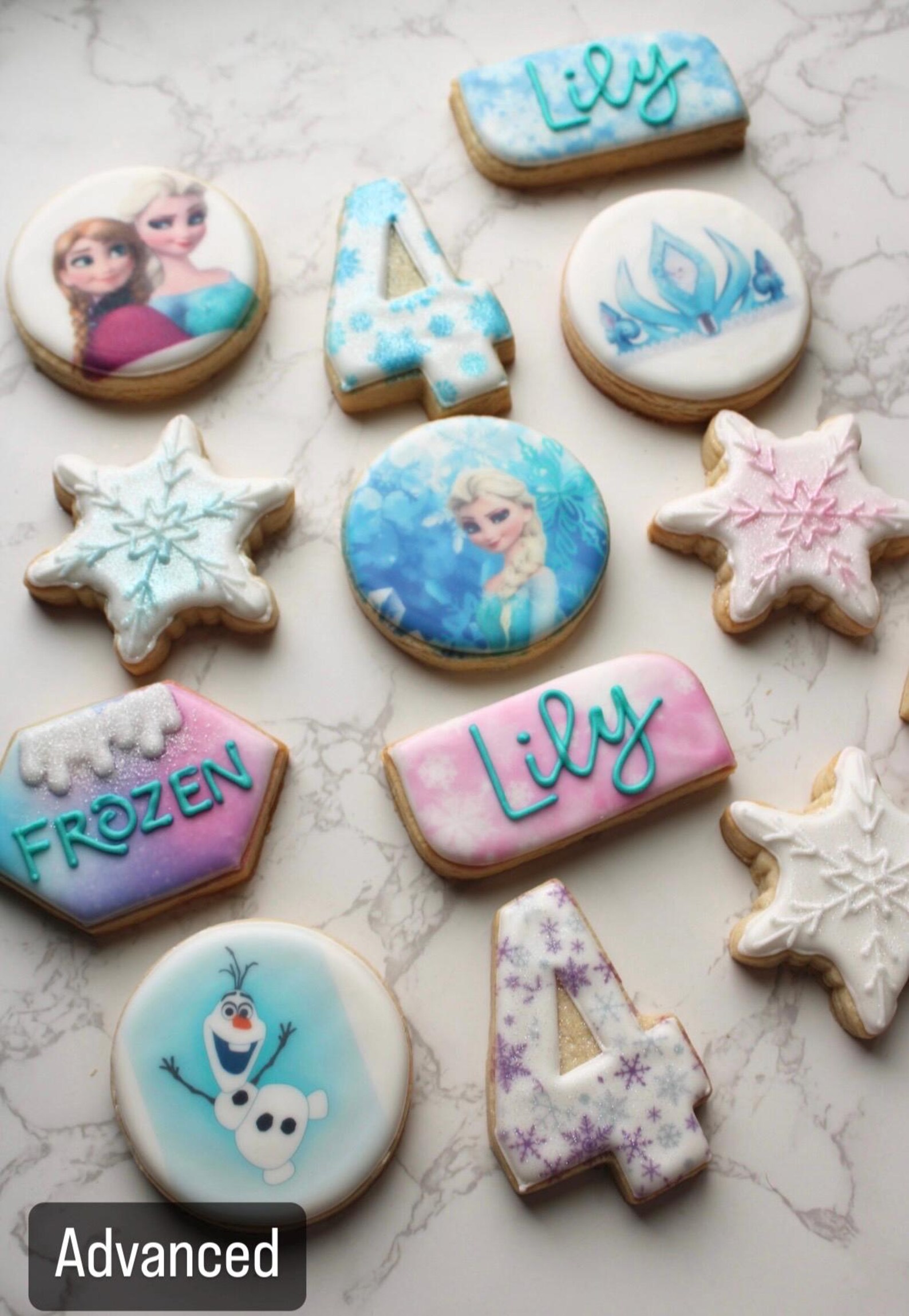 Frozen Themed Cookies - Etsy