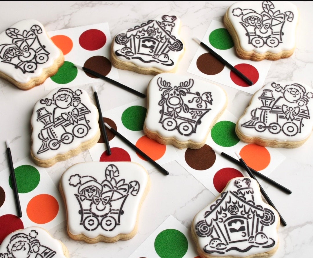 PAINT YOUR OWN Holiday/christmas Cookies - Etsy