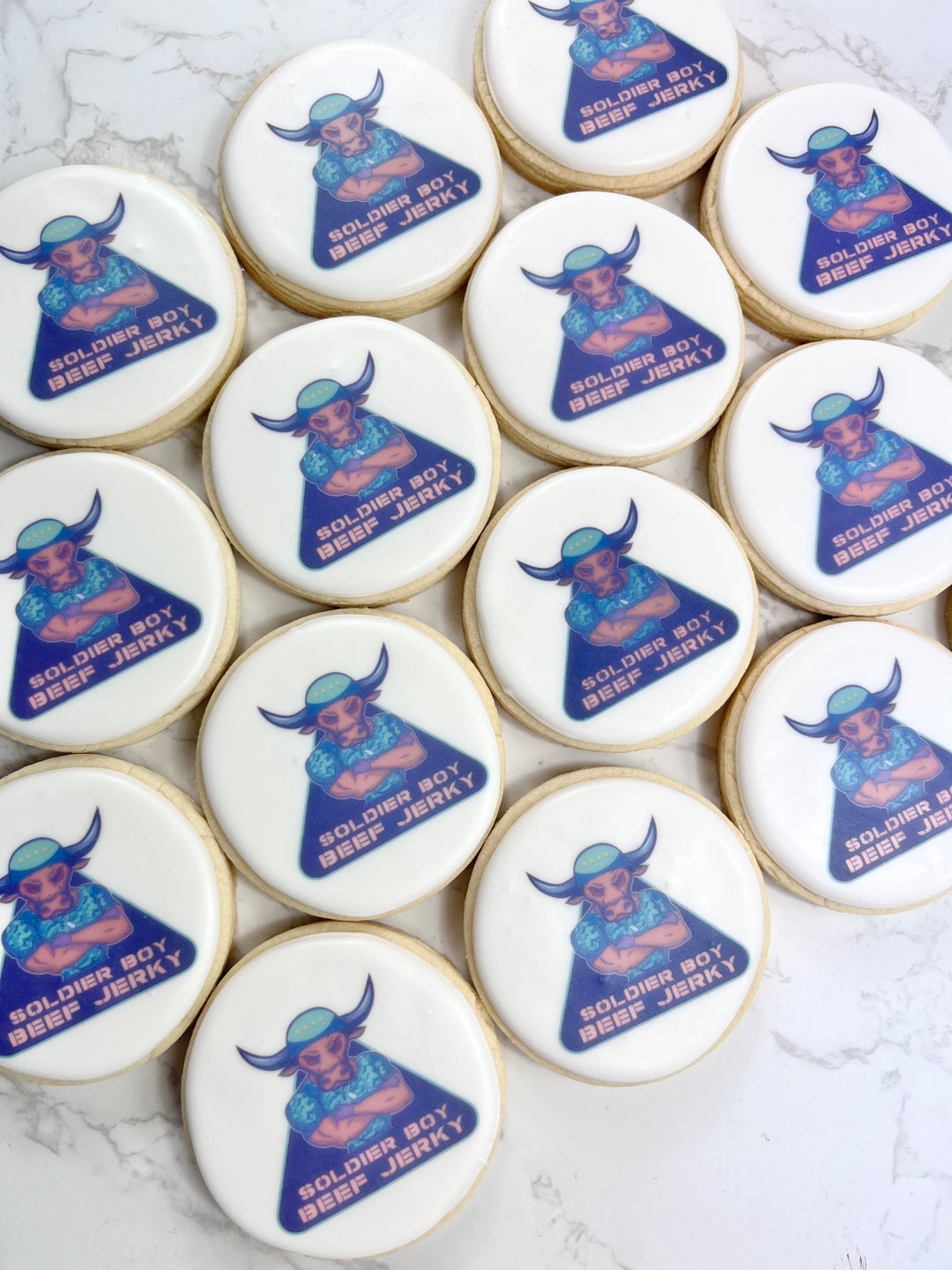 Custom Logo Cookies! - Etsy