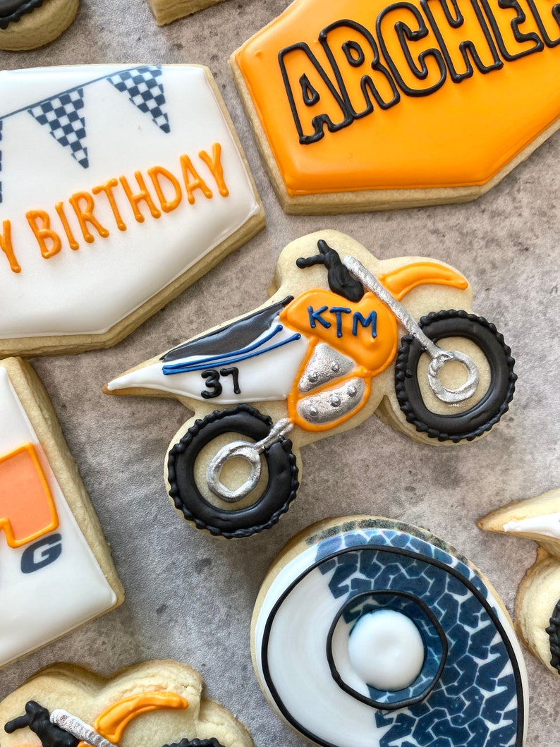 Dirt Bike Cookies | Etsy