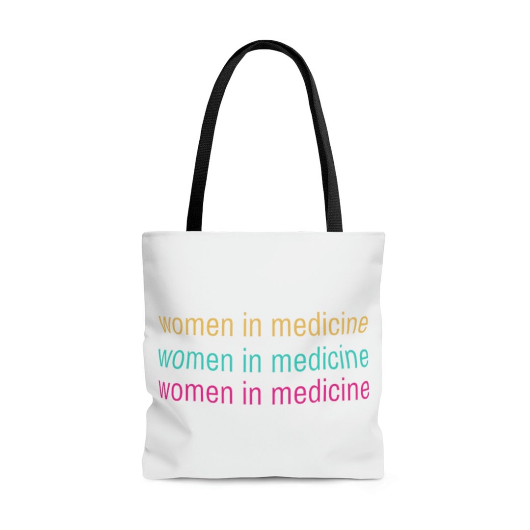 Women in Medicine Tote Bag | Doctor Bag | Female MD Bag | Woman Doctor ...