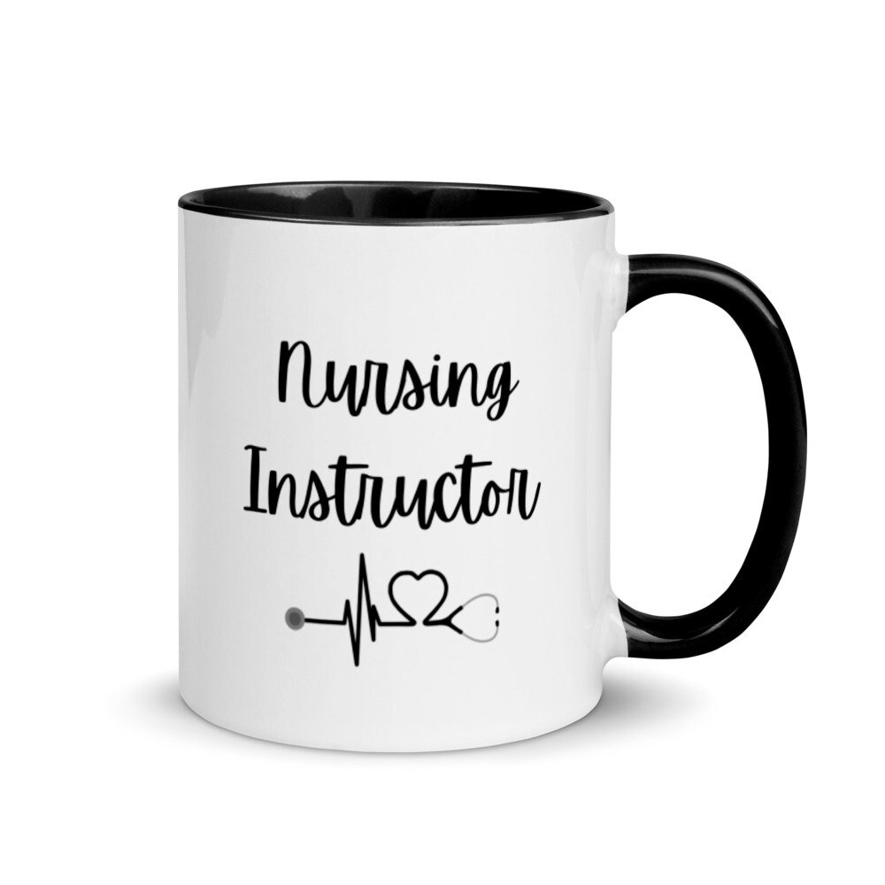 Personalized Nursing Instructor Mug, Nursing Instructor Gift, Best ...