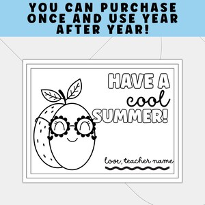 Black & White End of the Year Thank You Cards for Students | Printable ...