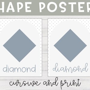 Boho Rainbow Shape Posters | Polka-dot, Classroom Decor, Educational ...