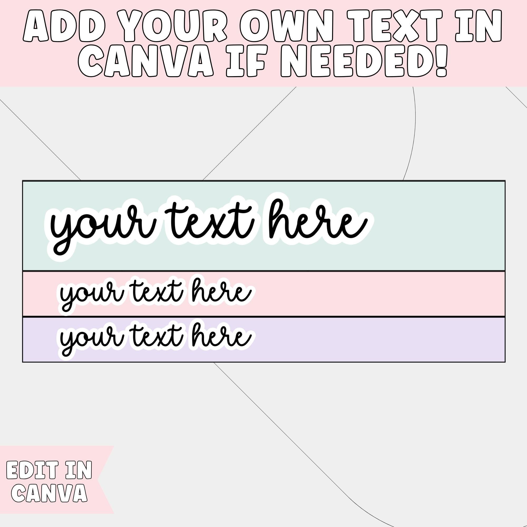 Editable Binder Covers and Spines | Daisy Pastel Classroom Decor, Canva ...