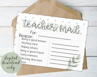 Teacher Appreciation Week Printable Teacher Survey Teacher - Etsy
