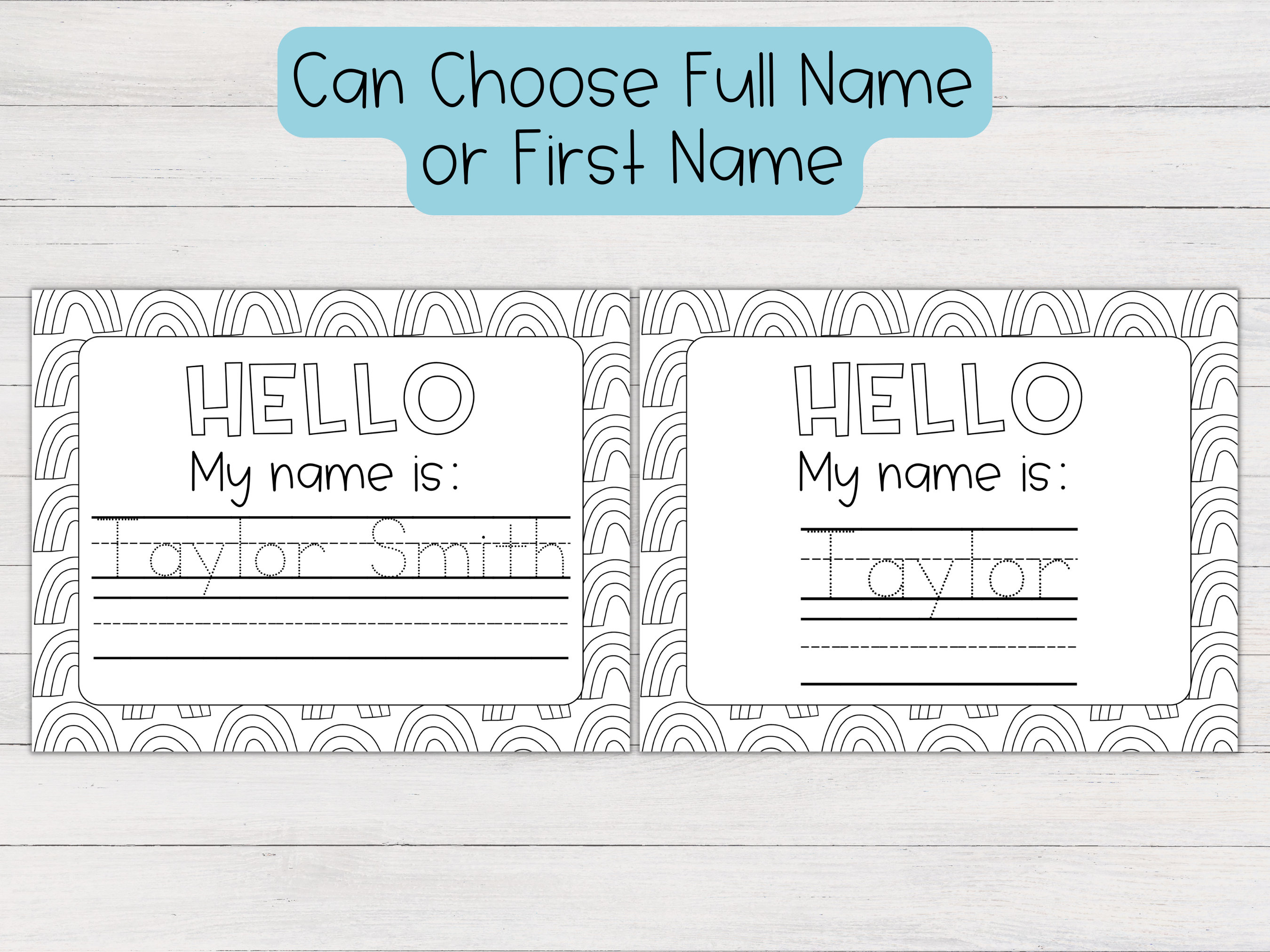 Custom Name Tracing Worksheet Coloring Page, Tracing Worksheet ...