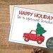 Printable Christmas Cards for Teacher | Teacher Gift, Printable Holiday ...